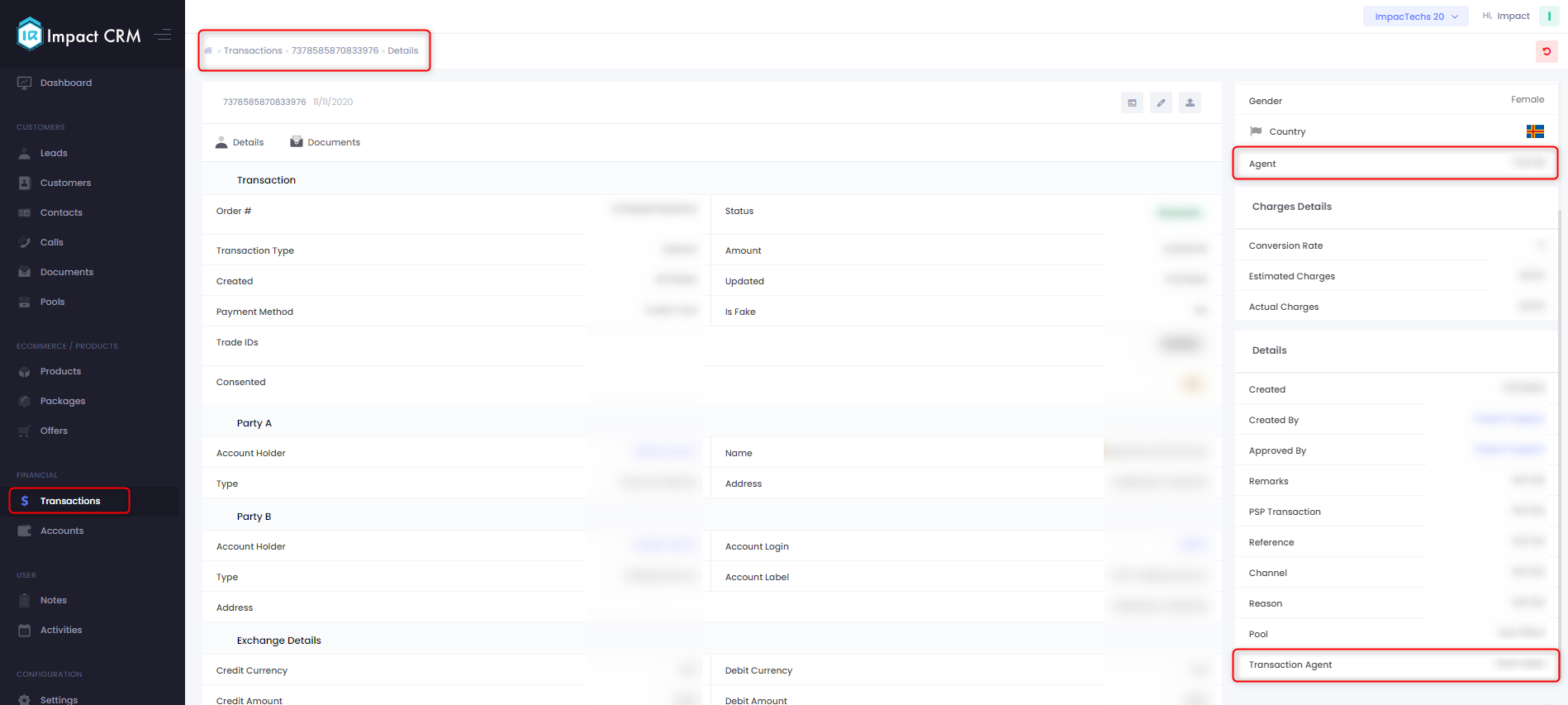 10065- How To Add The Transaction Agent To The Transaction Grid ...