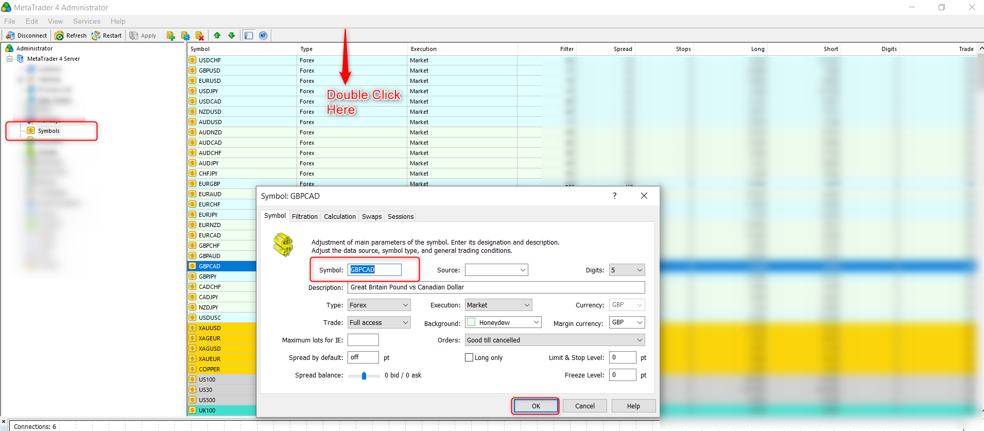 10081- How Add Symbols & Groups Through The MT4 Administrator – IMPACT TECH LTD
